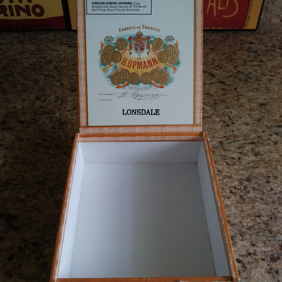 Other | 2 Empty Cigar Boxes H Upmann Tampa Nugget | Poshmark